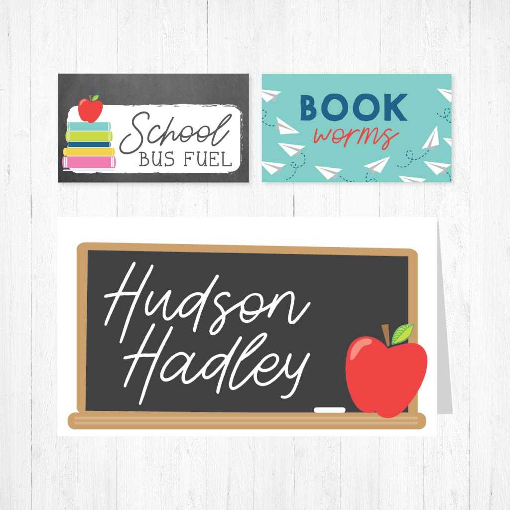 August Celebration Circle First Day of School Kit